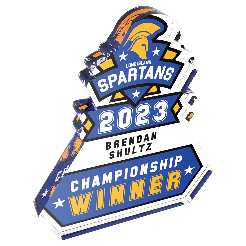 Full Color Award with Base - AWARD-AF — LaserCutsLine