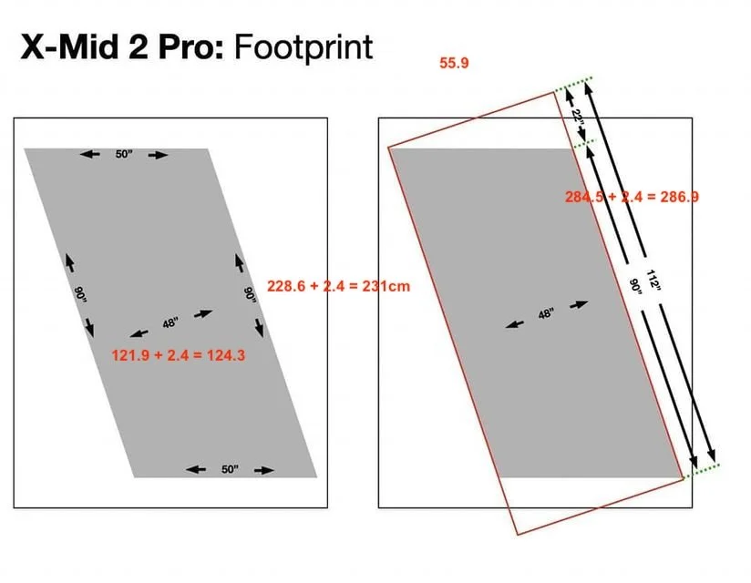 X-Mid Pro 2 MYOG DCF Groundsheet — Odd Man And The Sea