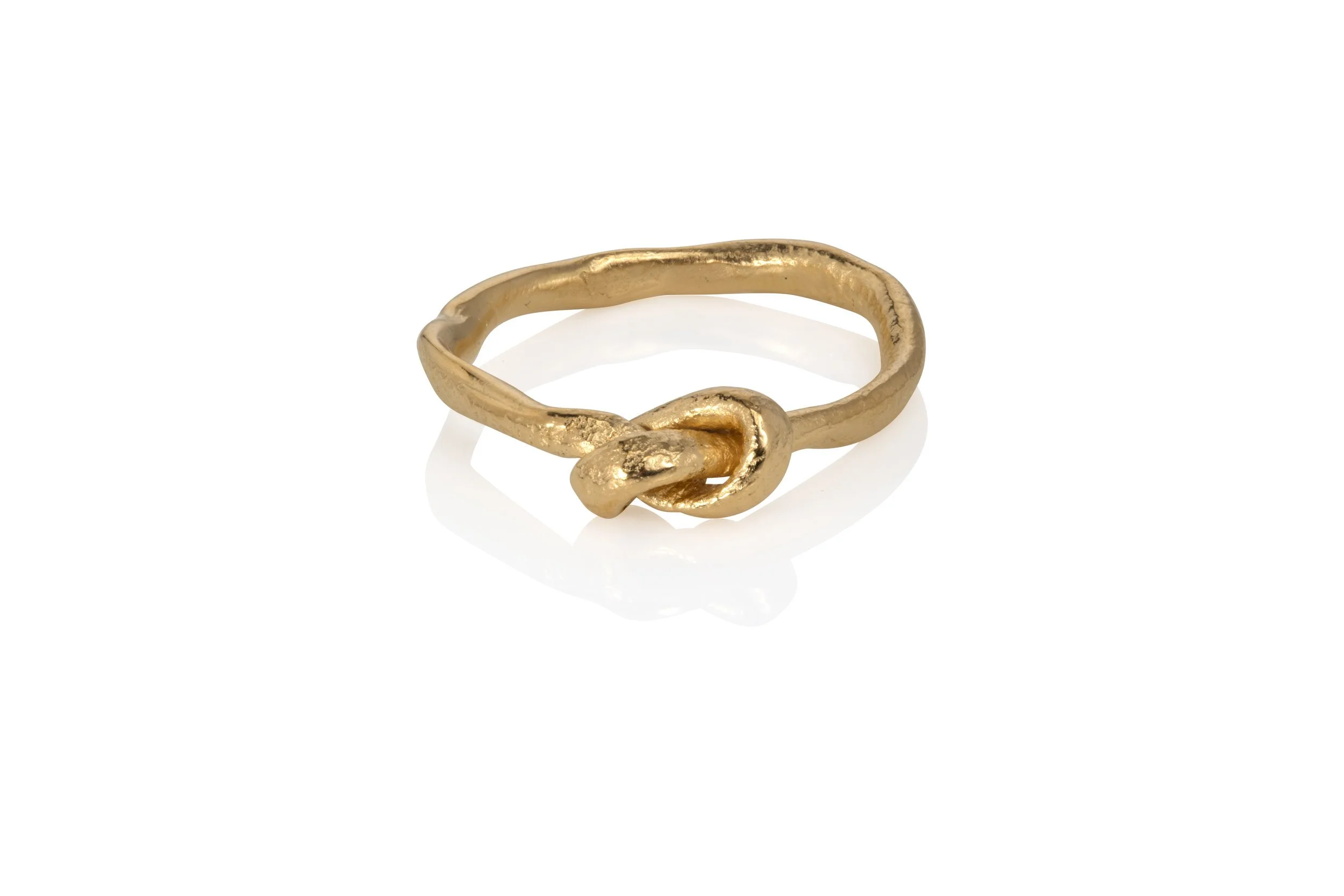 Bashed Knot Ring silver — The Wearer | Londons best independent ...