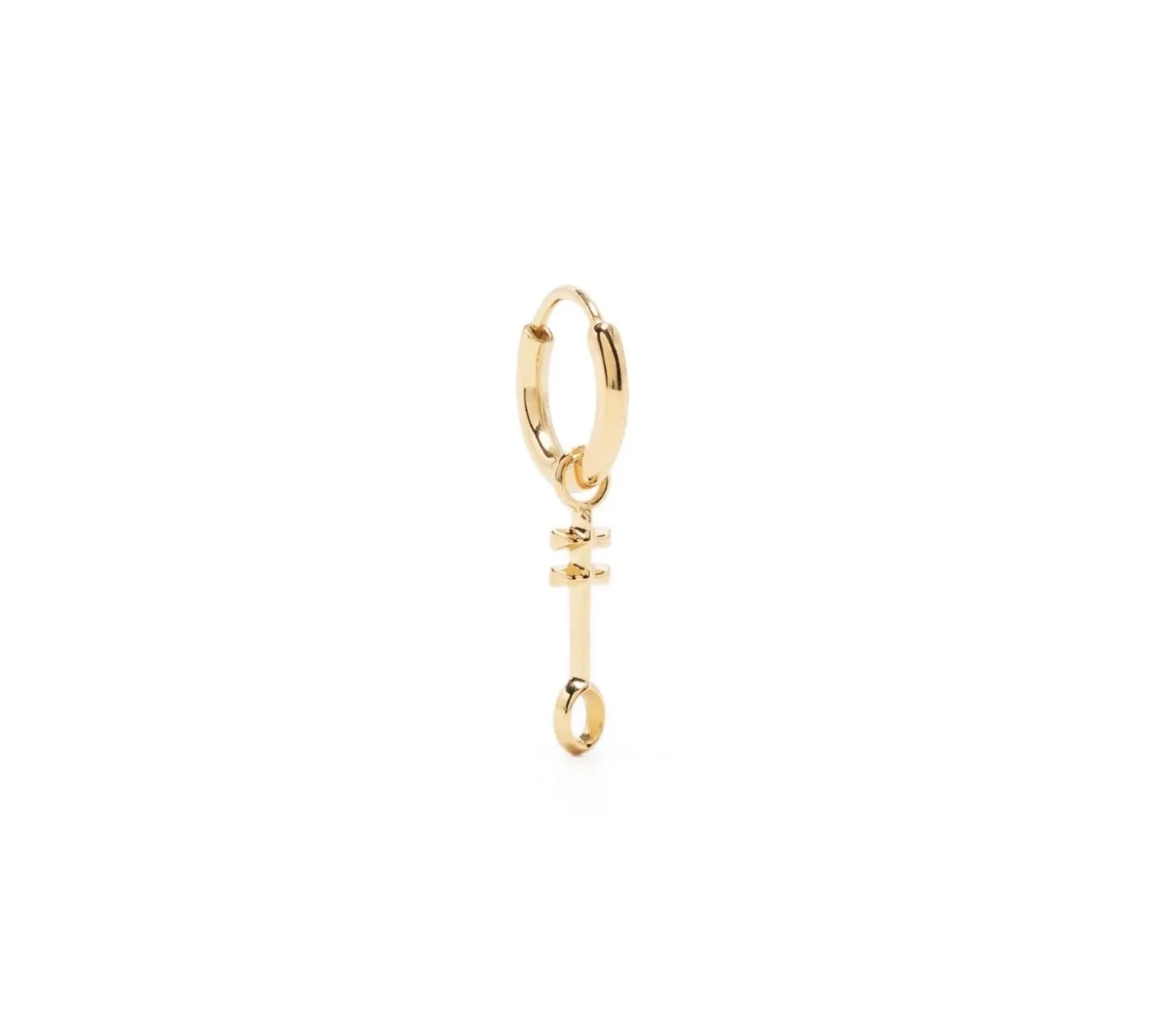 Egyptian Nefer Symbol Hoop Earrings in gold — The Wearer | Londons best ...