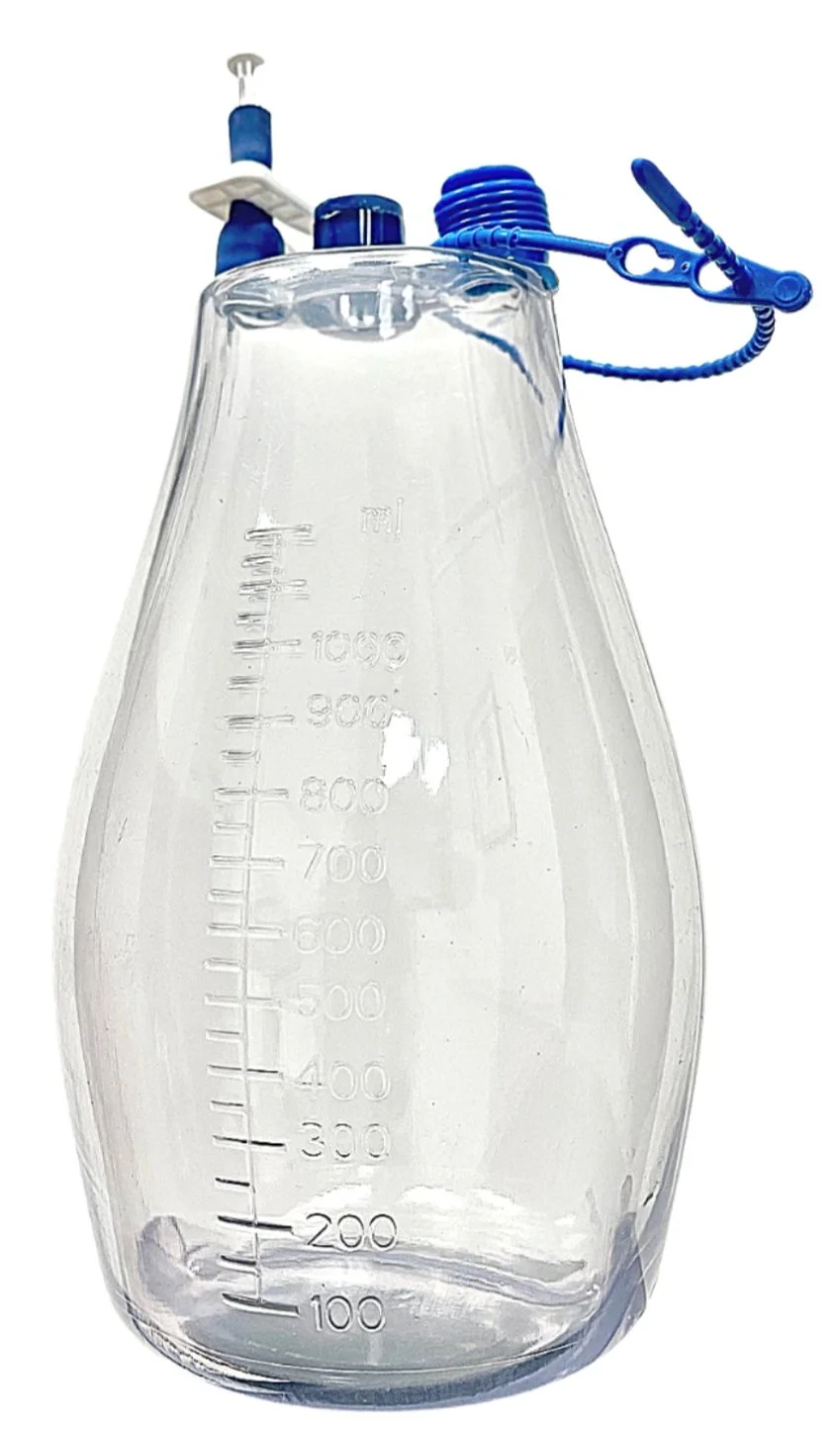 Safety-Vac™ Evacuated Drainage Bottles