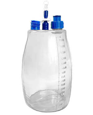 Safety-Vac™ Evacuated Drainage Bottles