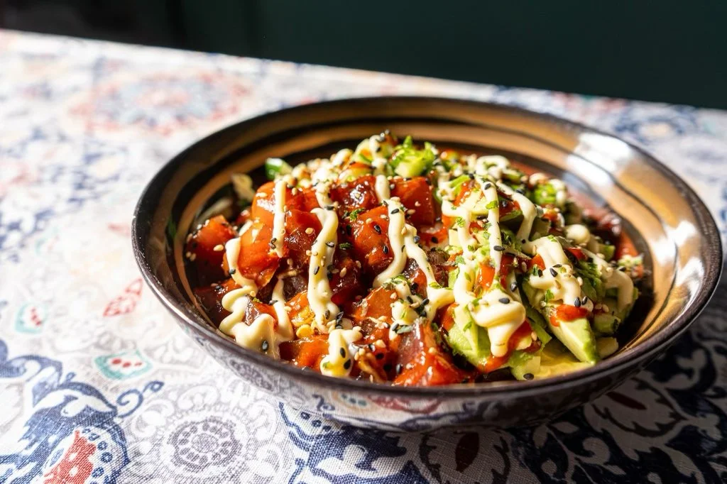 Savory Tuna Poke Bowl with Fresh Veggies — Look's Marketplace