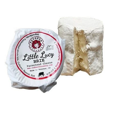 Redhead Creamery Little Lucy Brie | Artisanal Cheese — Look's Marketplace
