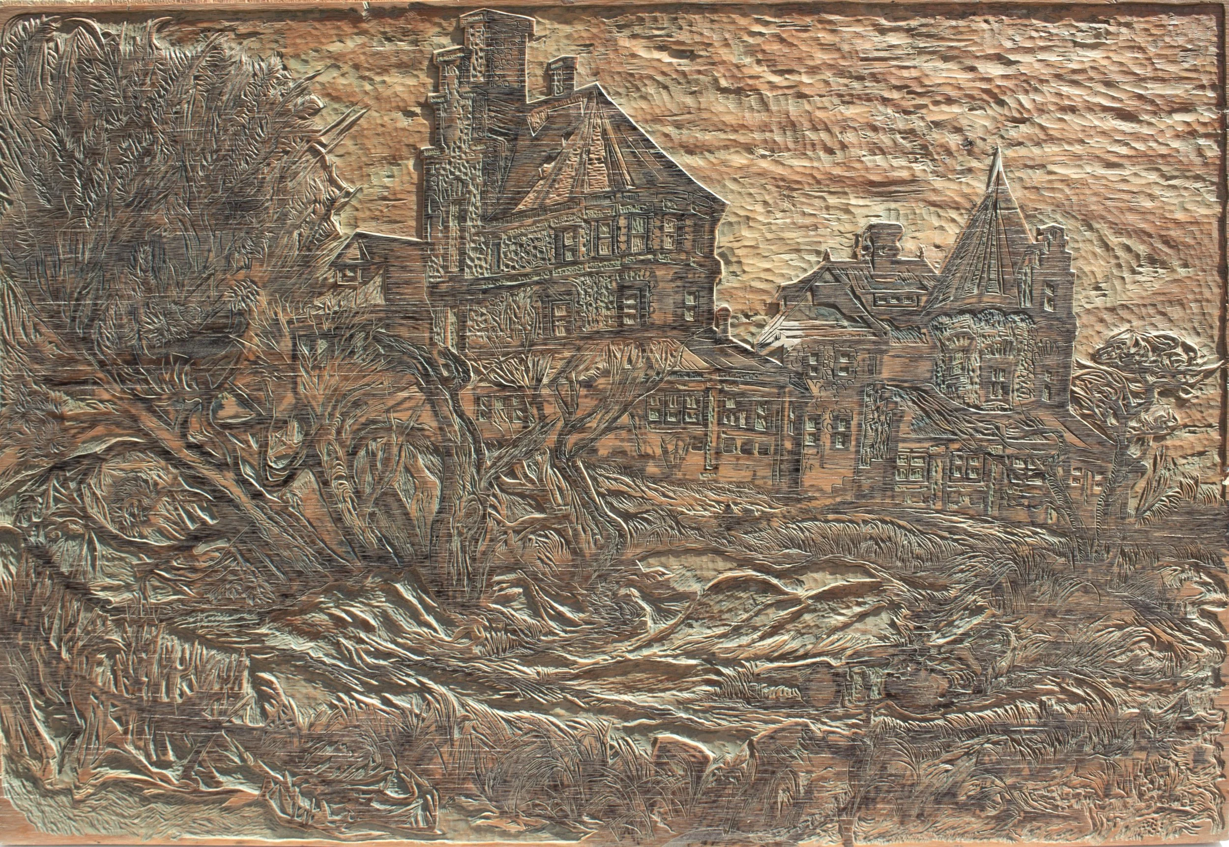 What is a reduction woodcut? — Don Gorvett Gallery