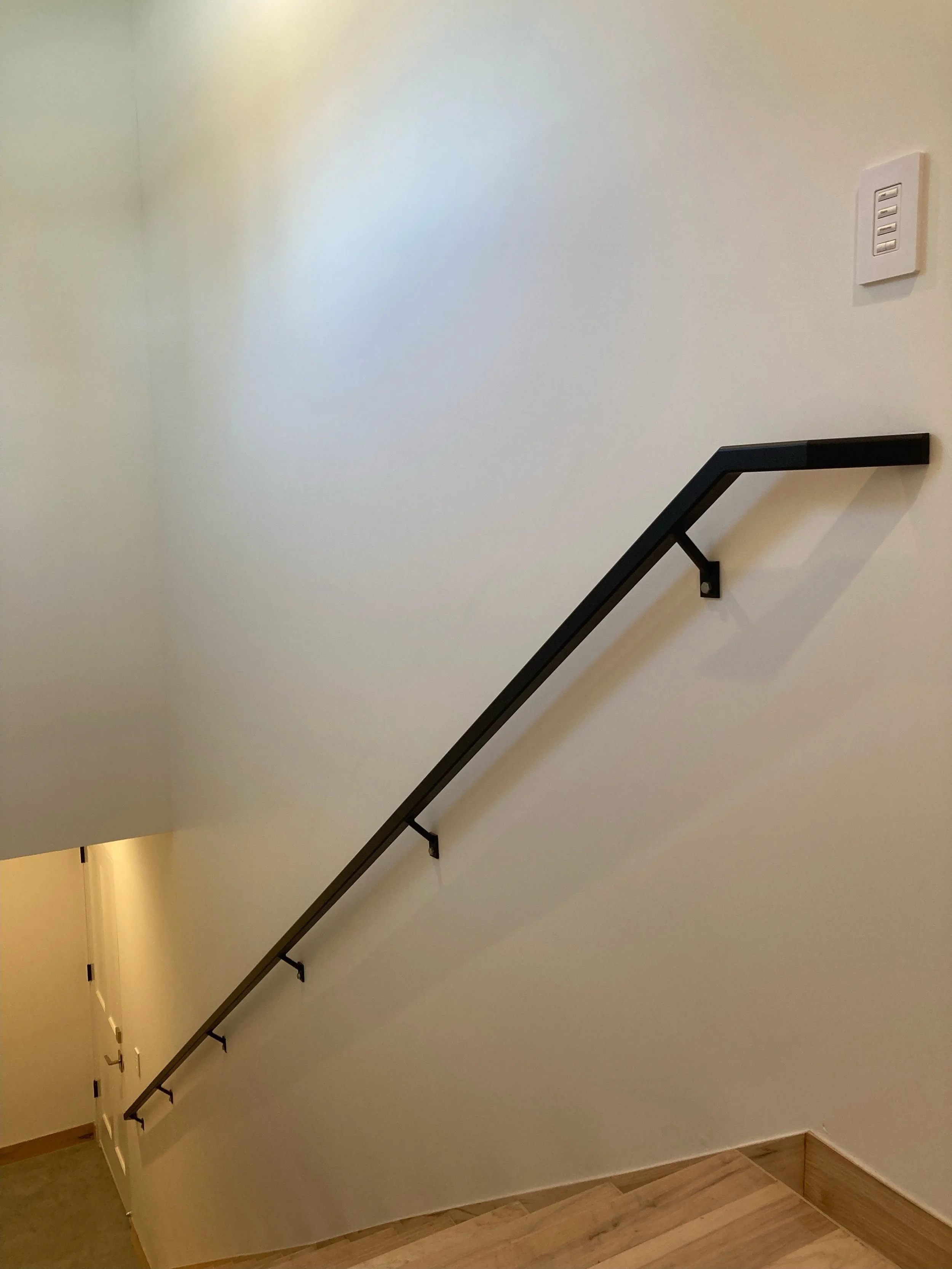 Square Post Railing — ARTIFACT FABRICATIONS