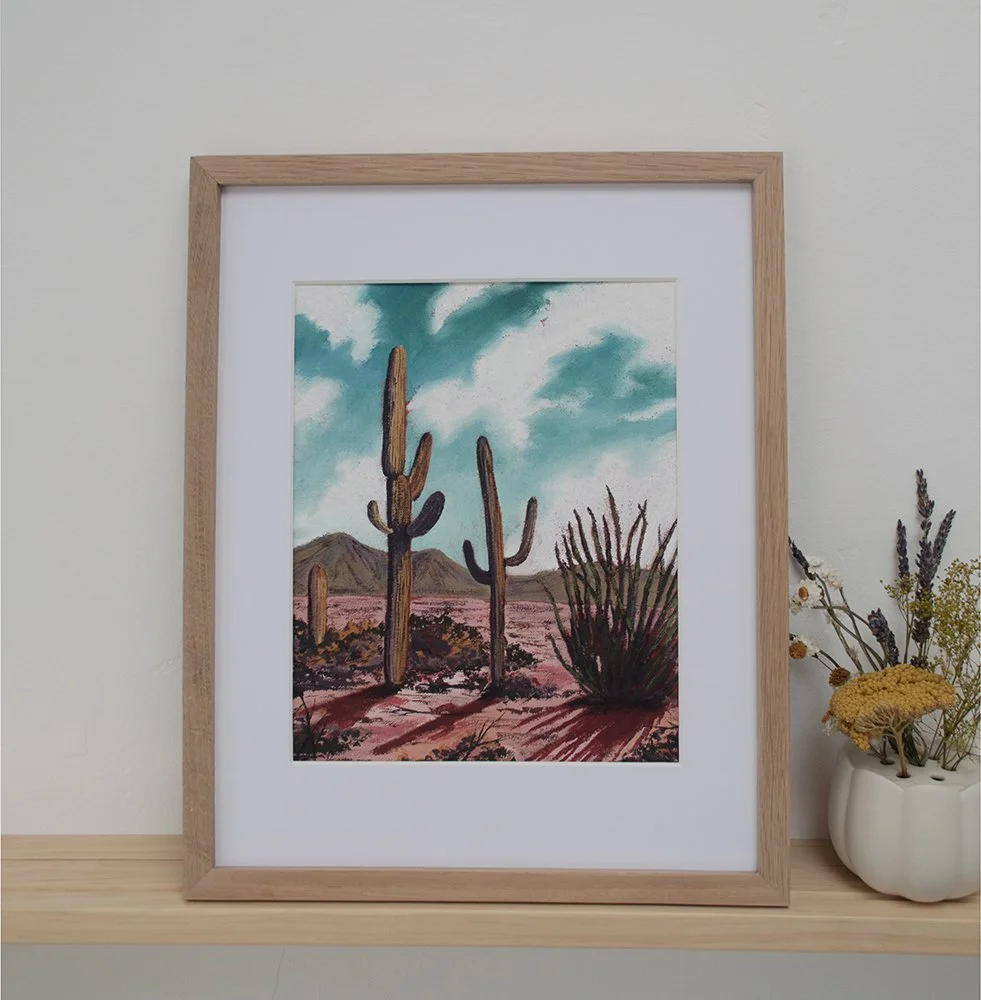 Glass and Greenery - Archival Print — JENNIFER PEART