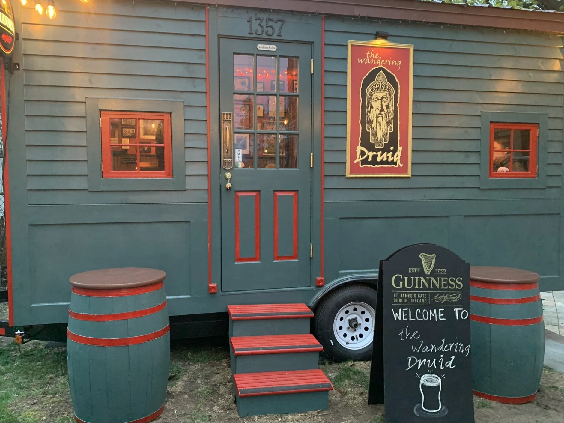 Grand Opening — The Wandering Druid | Mobile Irish Pub | Boston, MA