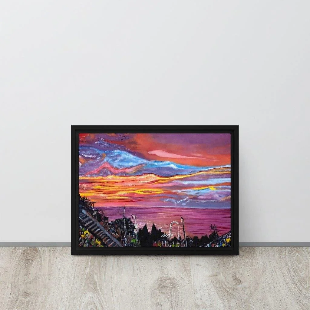 Golden Horizons | Oil Painting — CREATIVE ARTONOMICS