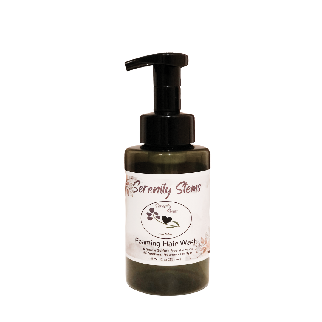 Foaming Hair Wash - Moisturizing Shampoo — Serenity Stems