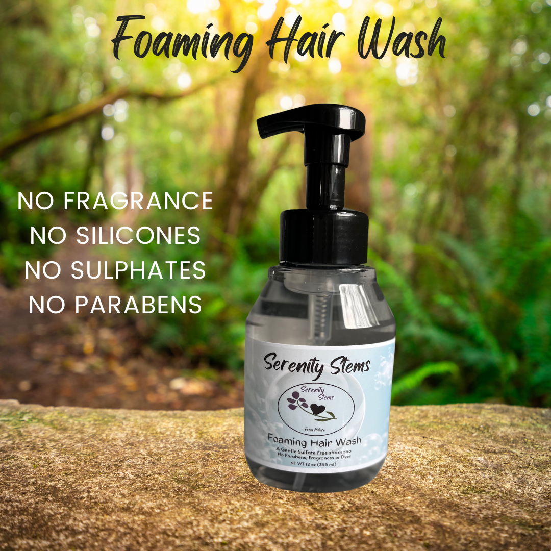 Foaming Hair Wash - Moisturizing Shampoo — Serenity Stems