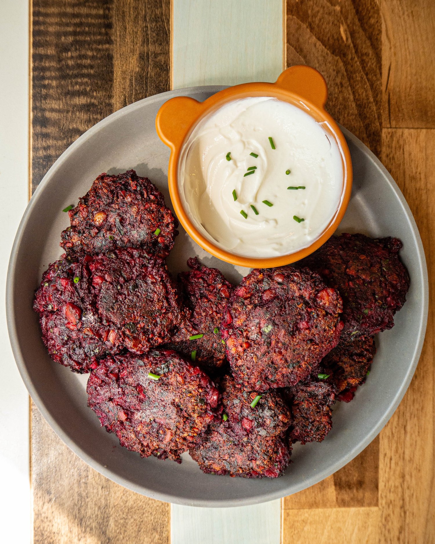 Beet Falafel — Let Them Eat Dirt