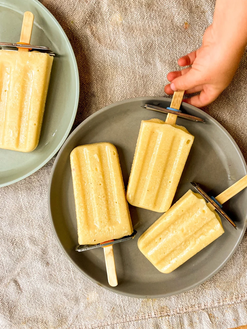 Mango-Coconut Popsicles — Let Them Eat Dirt