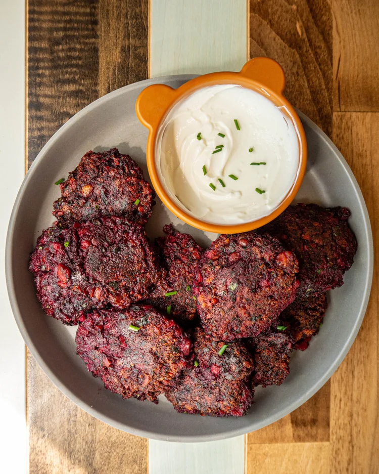 Beet Falafel — Let Them Eat Dirt