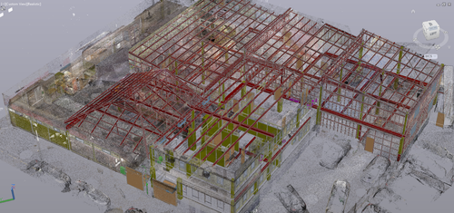 3D Scan to CAD Model – Building Renovation Case Study — Recon