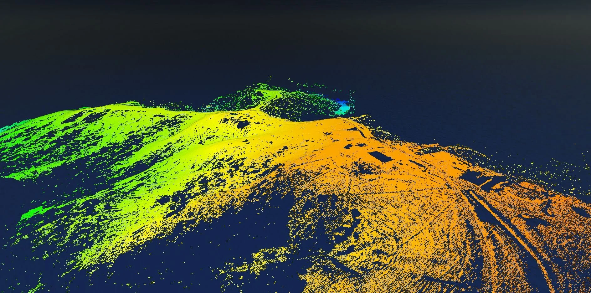 LiDAR Point Cloud in Surveying — Recon