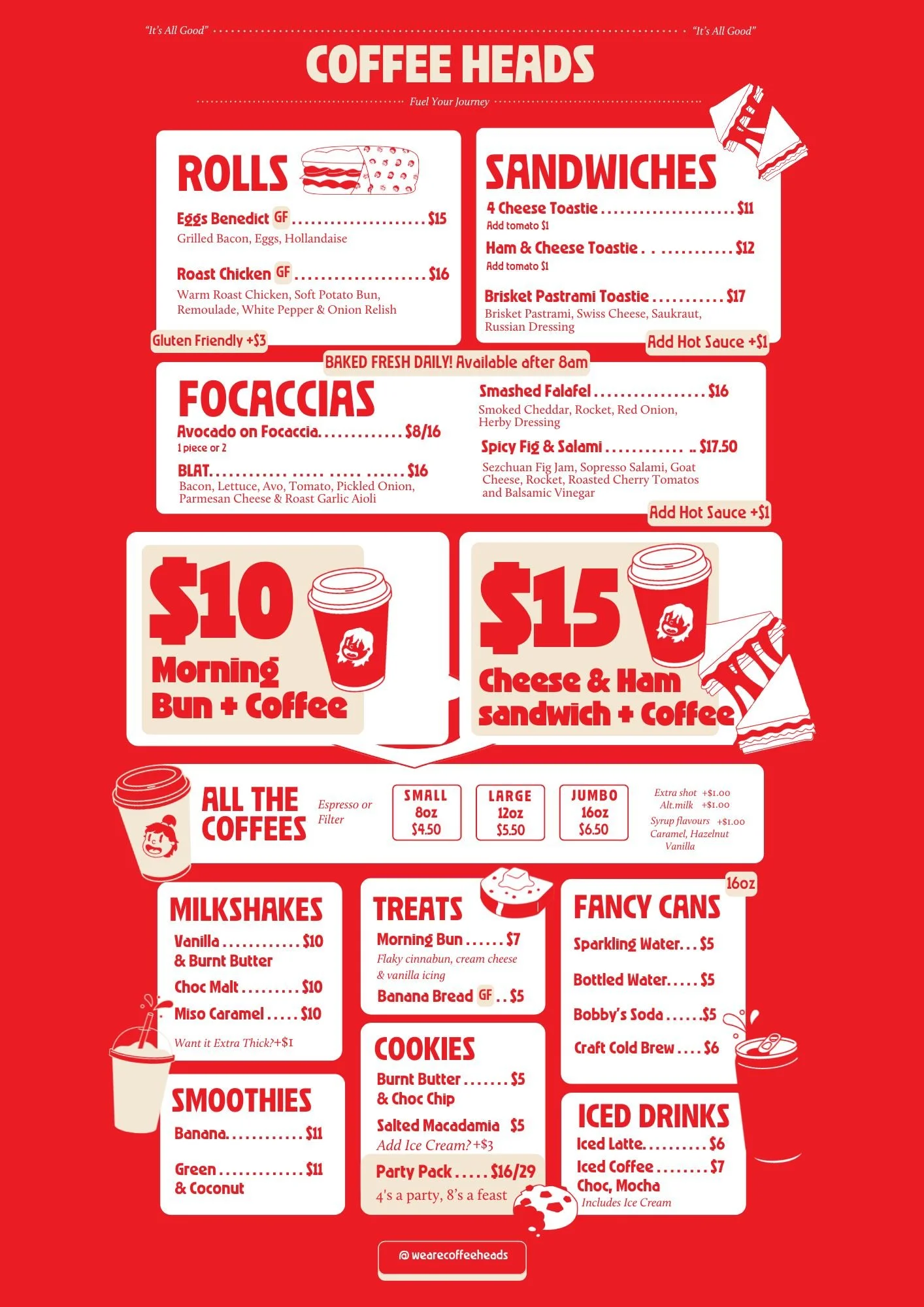 Drive Thru Coffee & Good Food | Coffee Heads