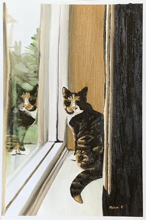 Tia the Cat — hgpennington art