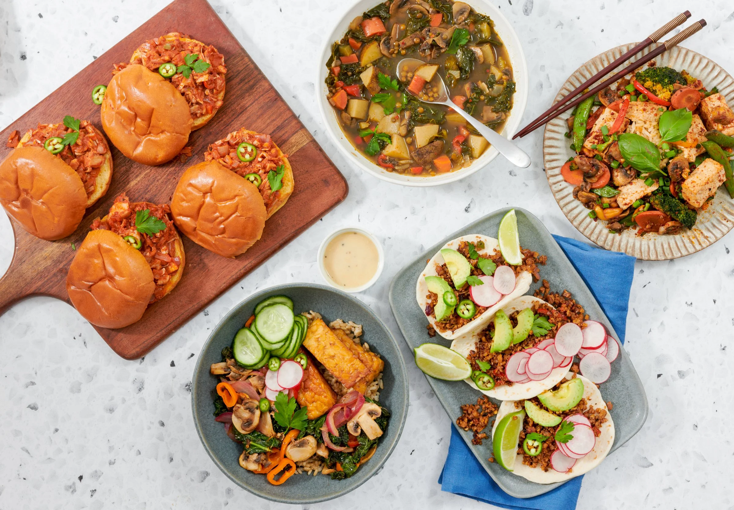 Recap of meatless meals for the everyday cook — Food and Health ...