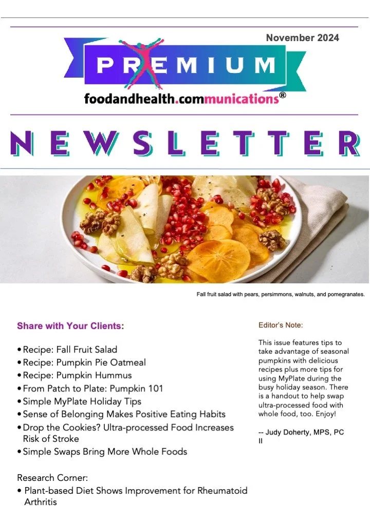 Nutrition Newsletters — Food and Health Communications