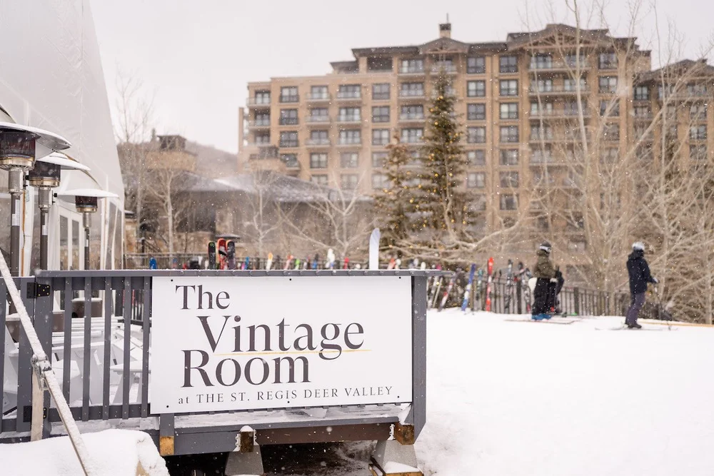 The Vintage Room at St. Regis Deer Valley Utah — St. Regis Deer Valley ...