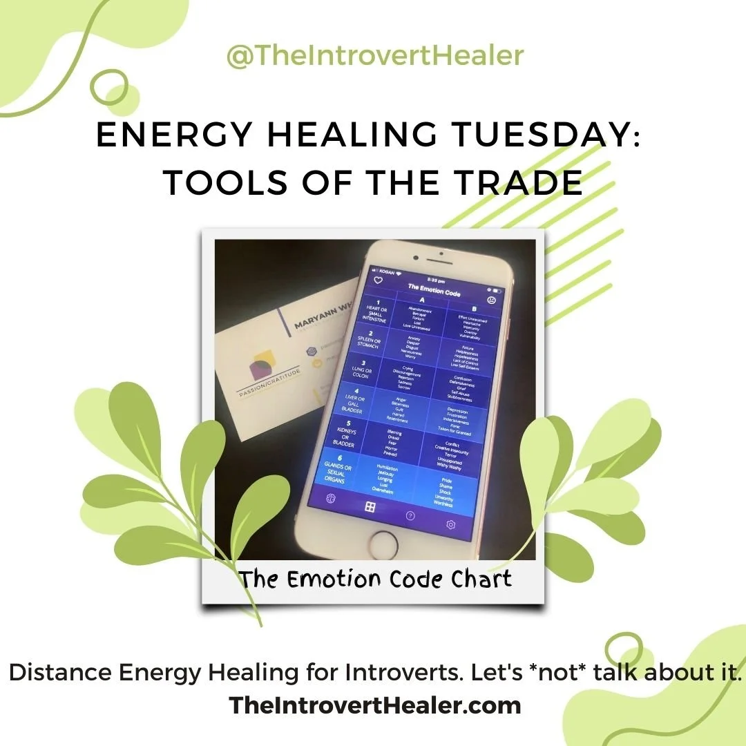 Energy Healing Tools: The Emotion Code Chart — The Introvert Healer