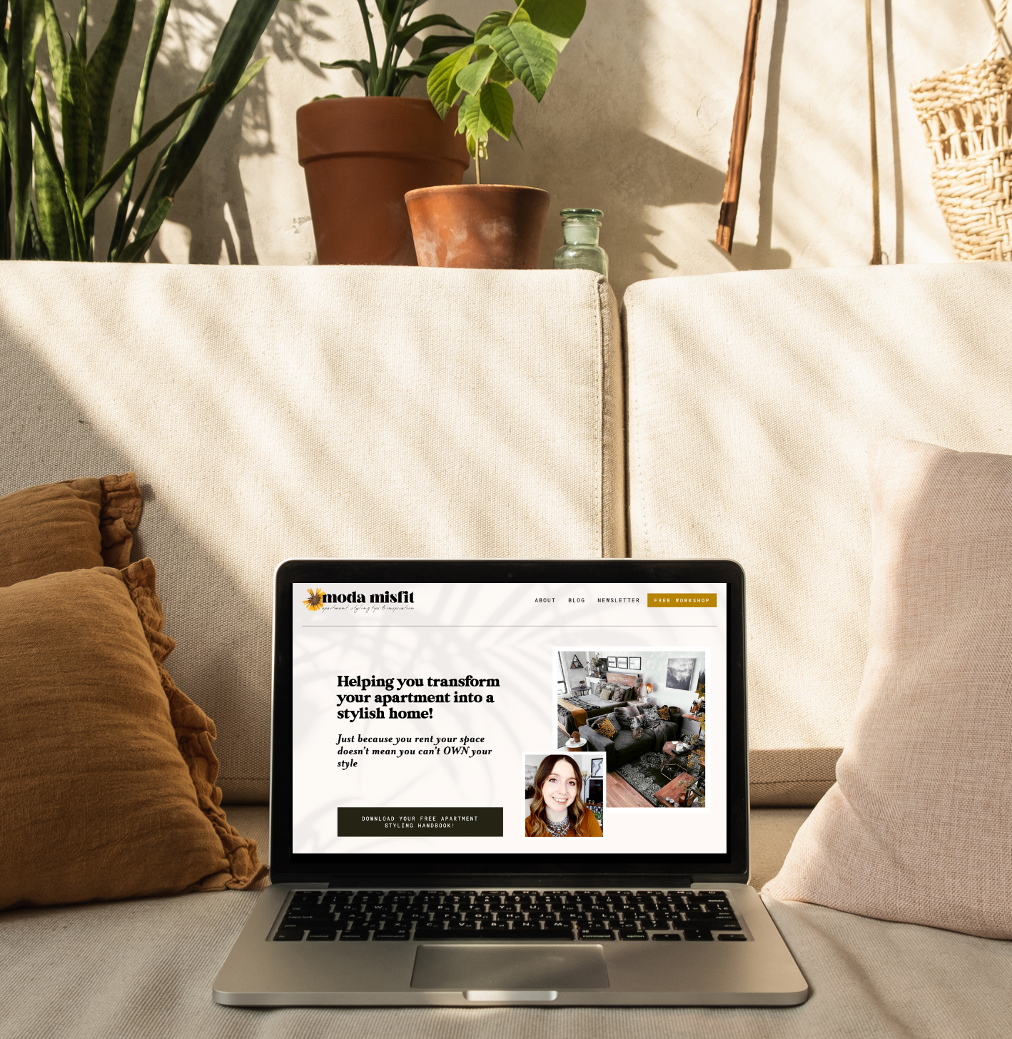 Content Creator Website Design — Steffi Designs | Squarespace Website ...