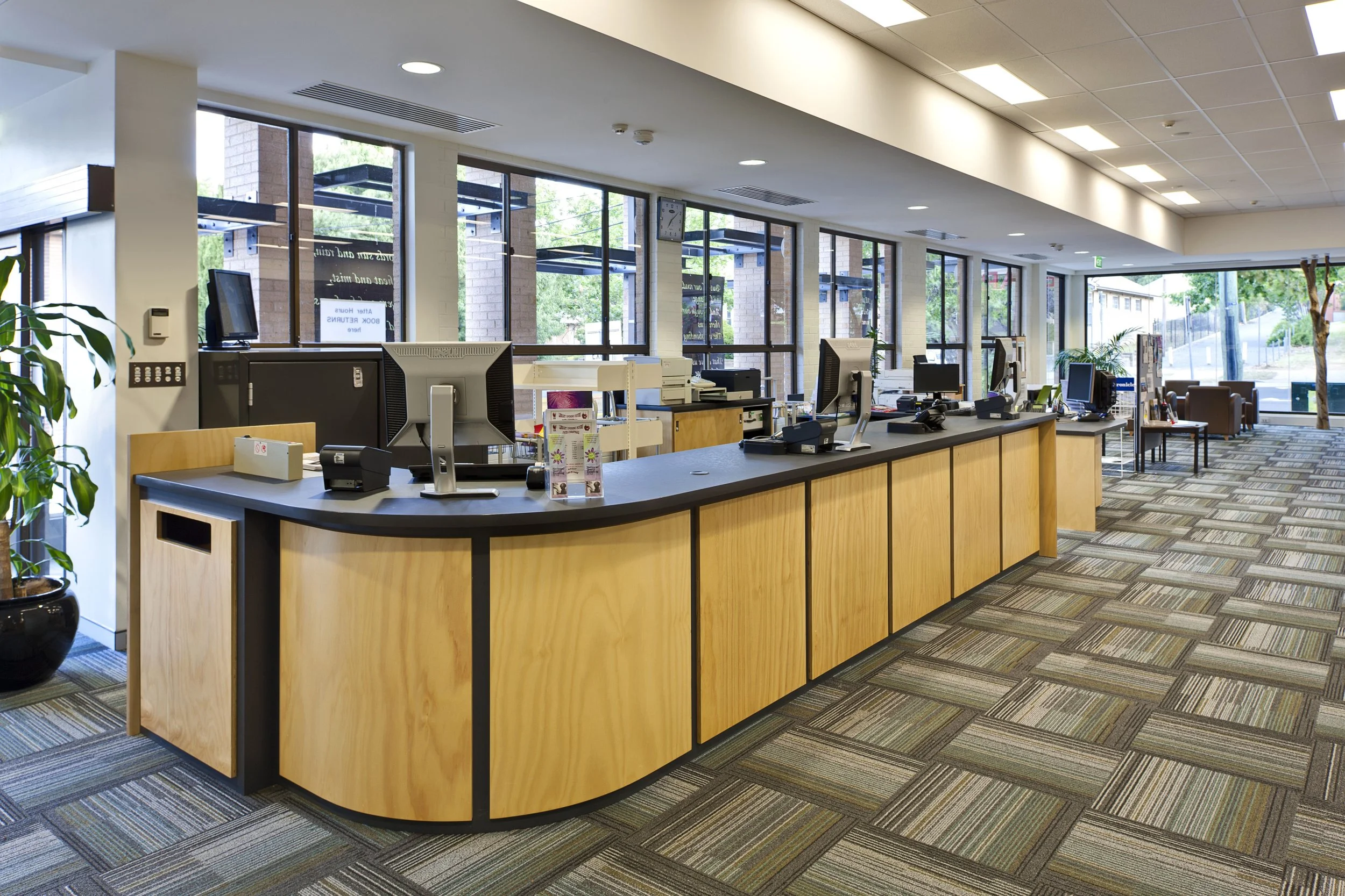 Queanbeyan Library Renovations — Interior Design and Architecture by ...