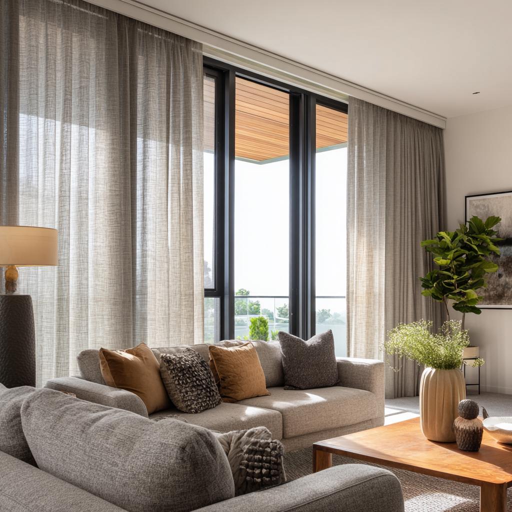 Sheer and Net Curtains for Elegant Living Spaces | Redgraves