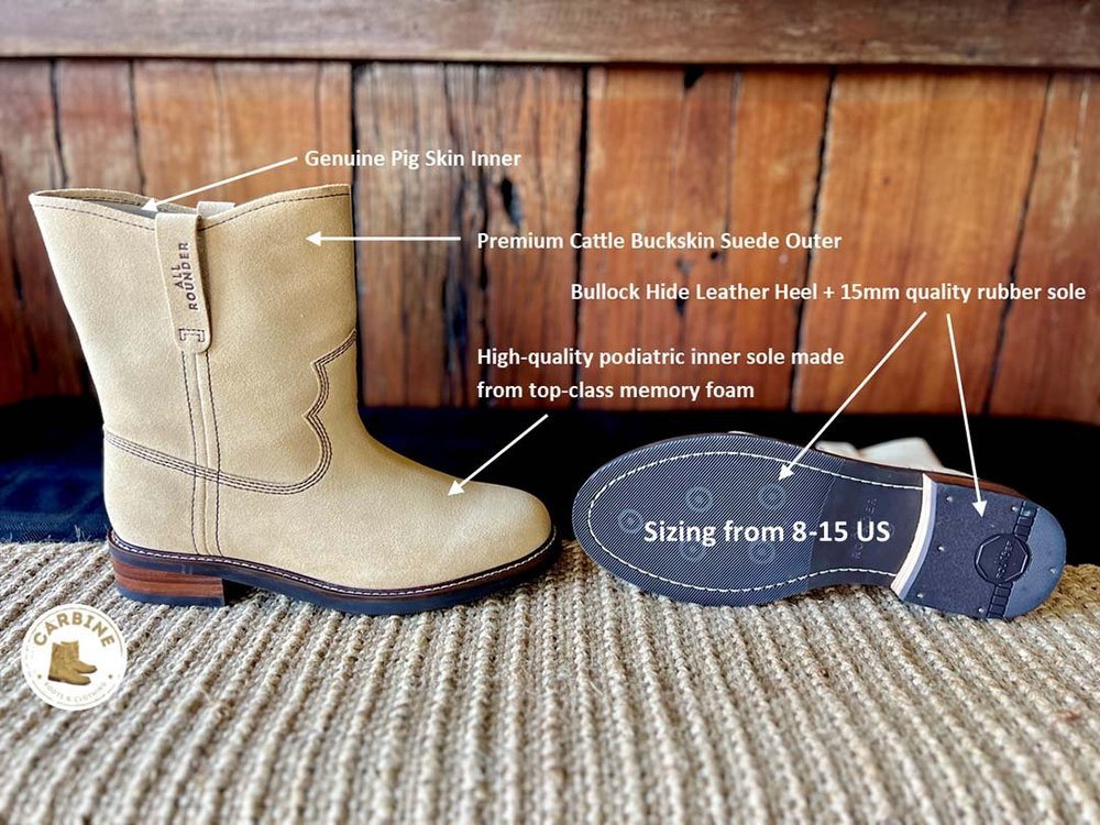 Pull On Workboots for Men & Women — All Rounder Boots