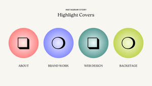 Covers that click: Better Instagram Highlights — Ottilie Studio
