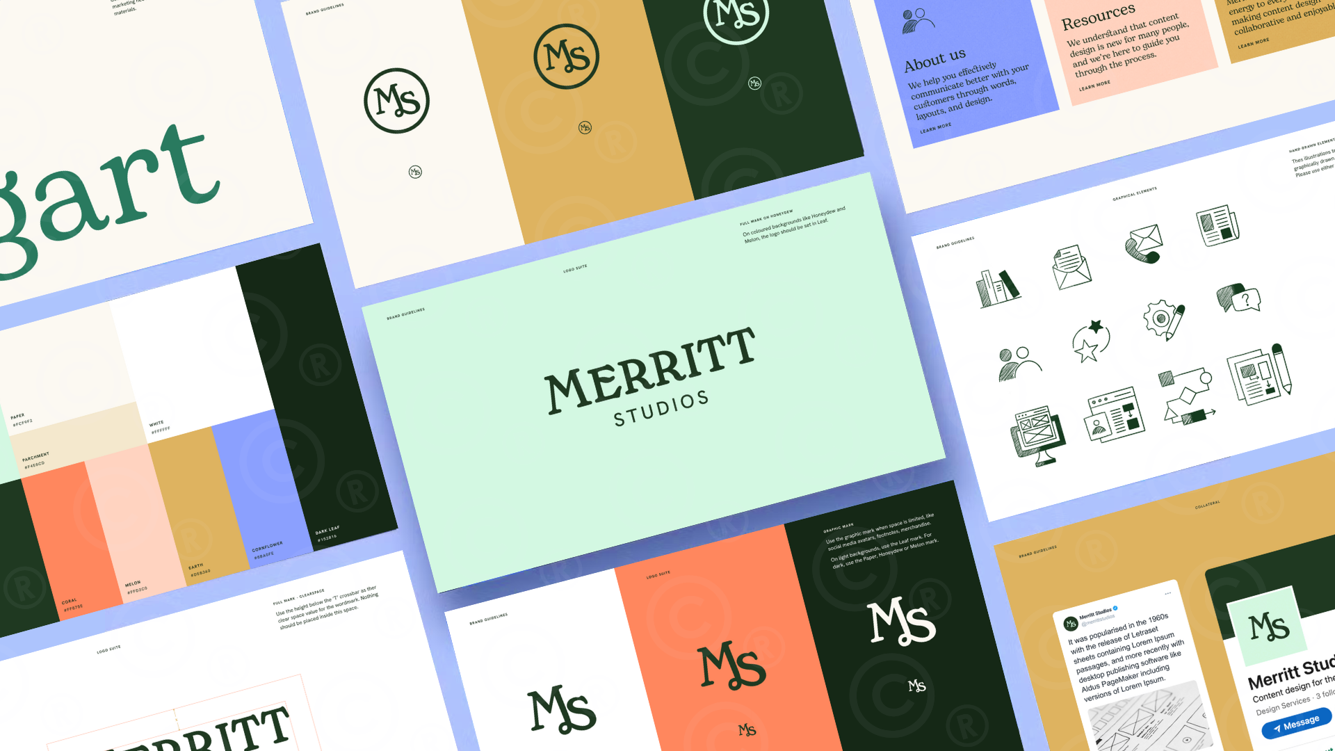 Merritt Studios case study | Content design brand | Ottilie Studio