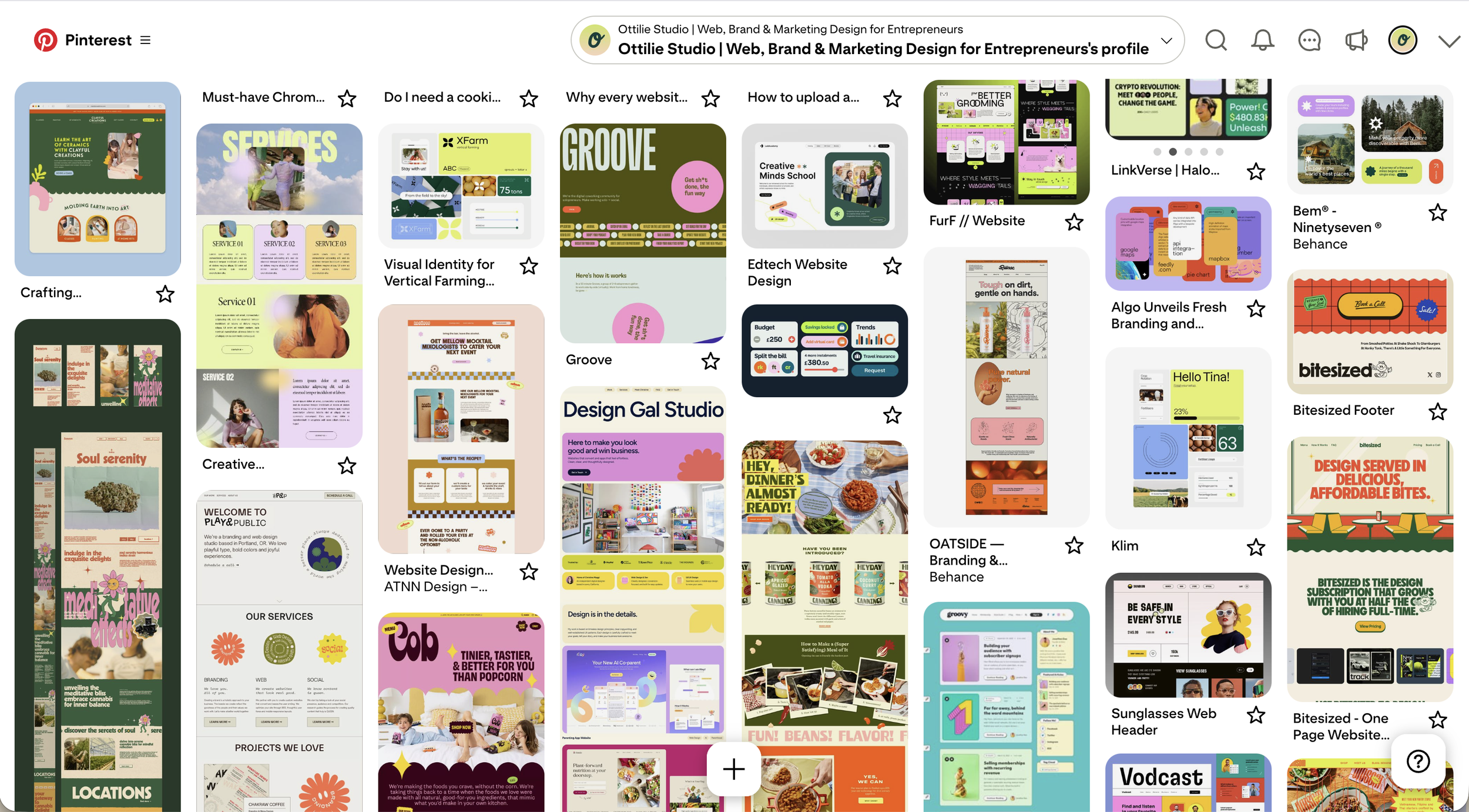 How to build a moodboard for your next project | Ottilie Studio