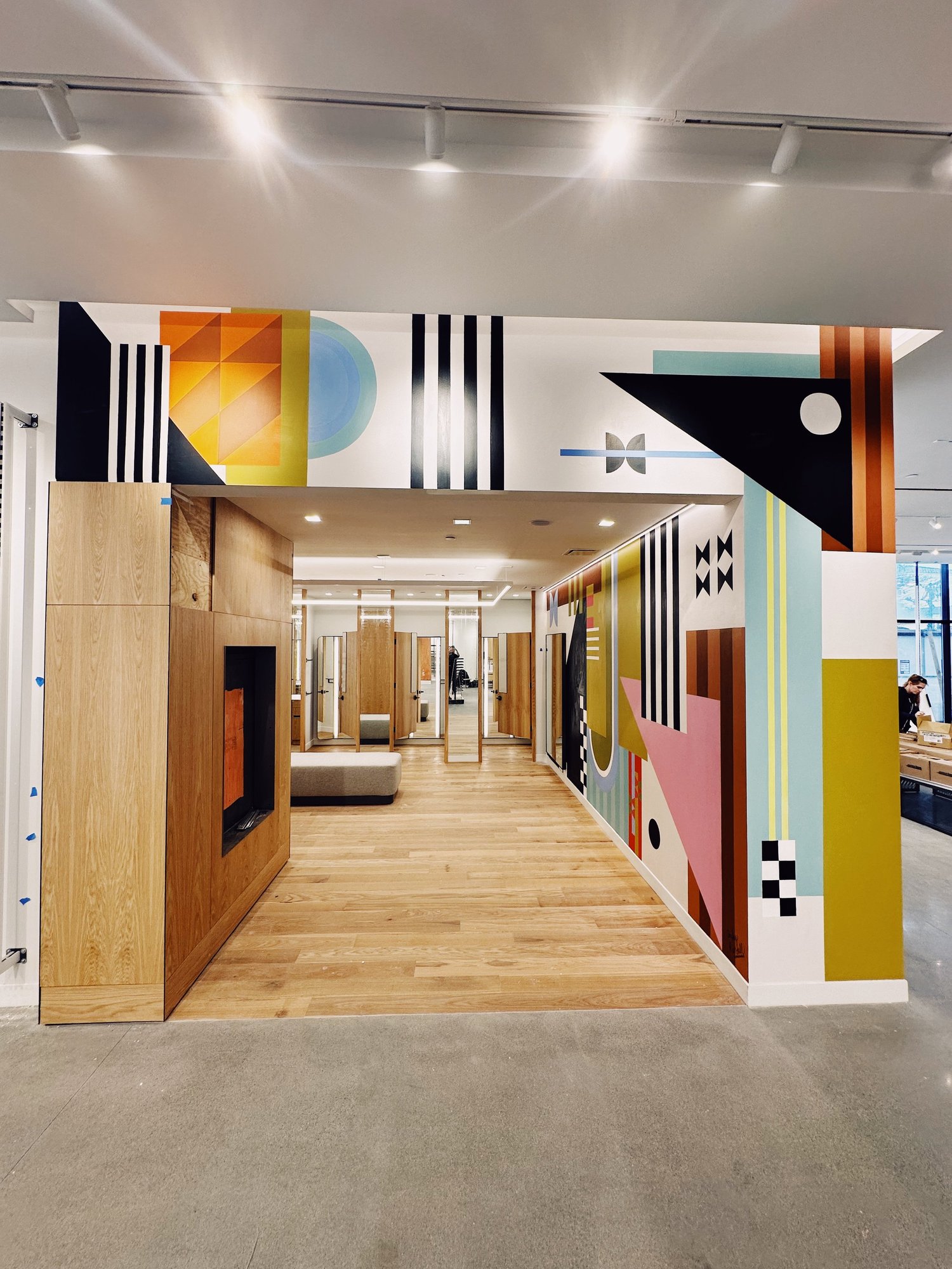 Lululemon Mural — Ansley Randall