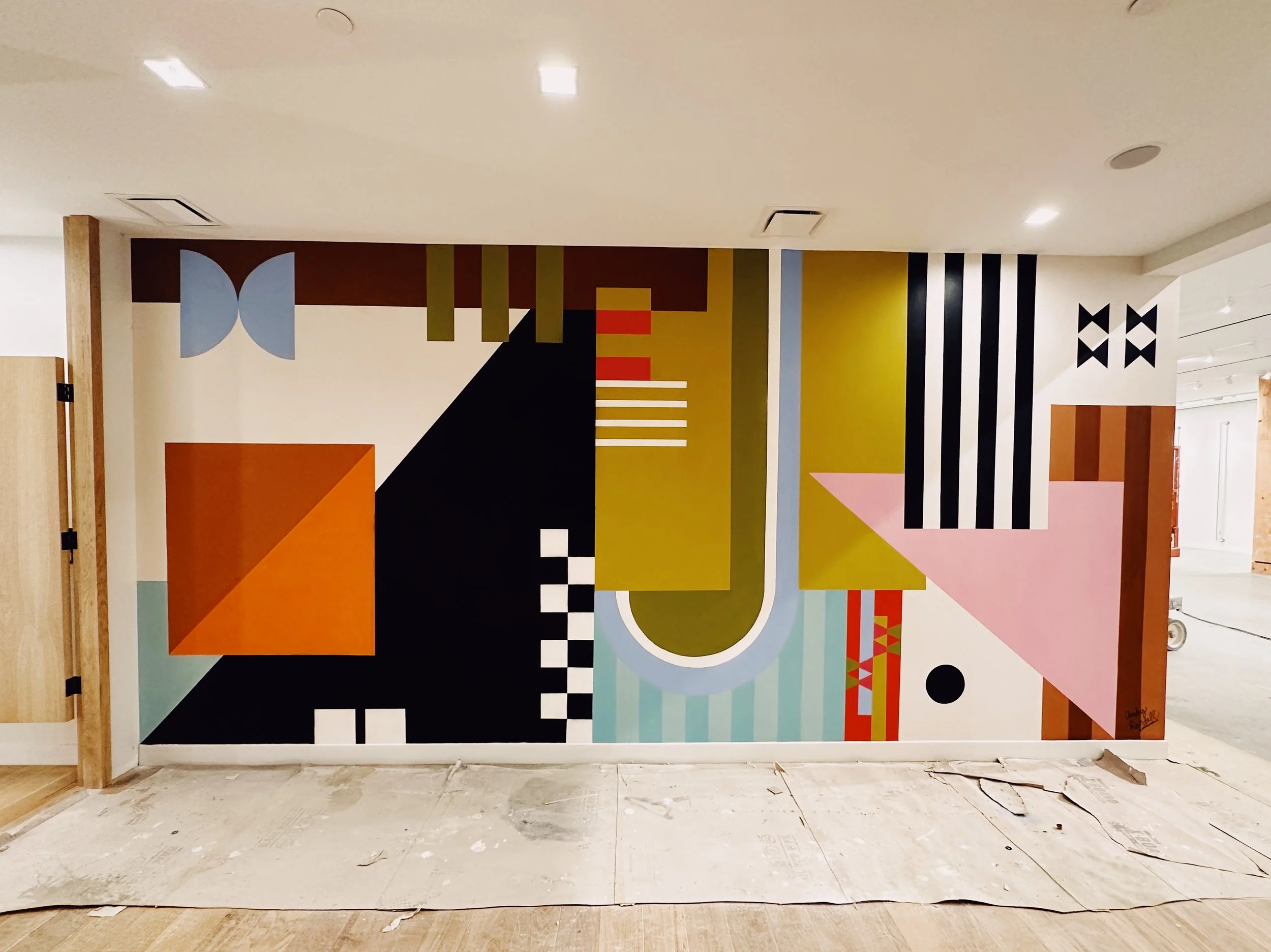 Lululemon Mural — Ansley Randall