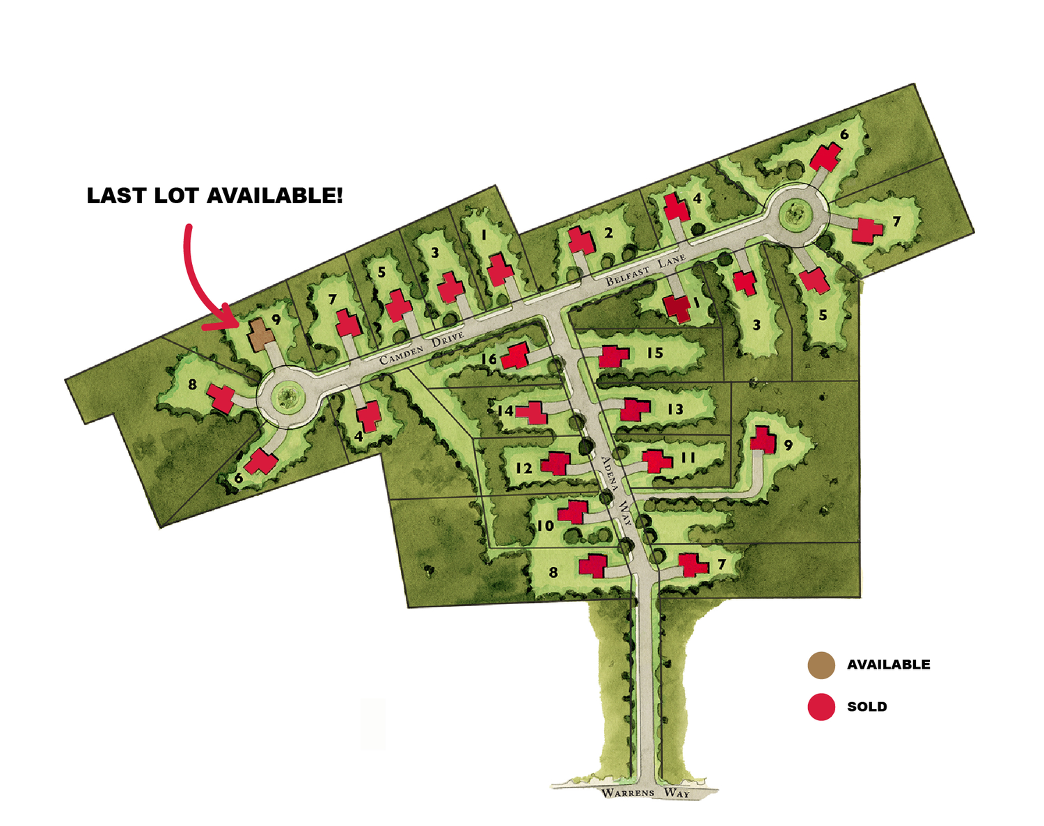 Site Map — The Cottages at Coastal Pines