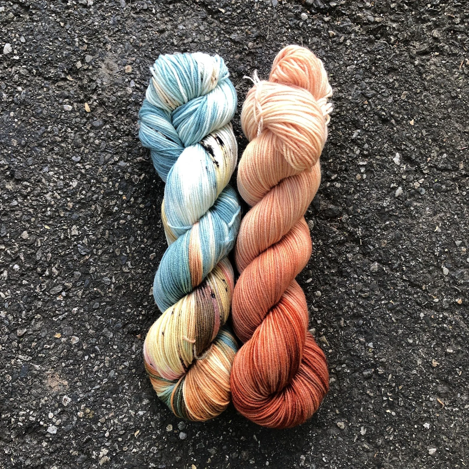 Caiman Lizard and Caiman Lizard Rust — Round Mountain Fibers