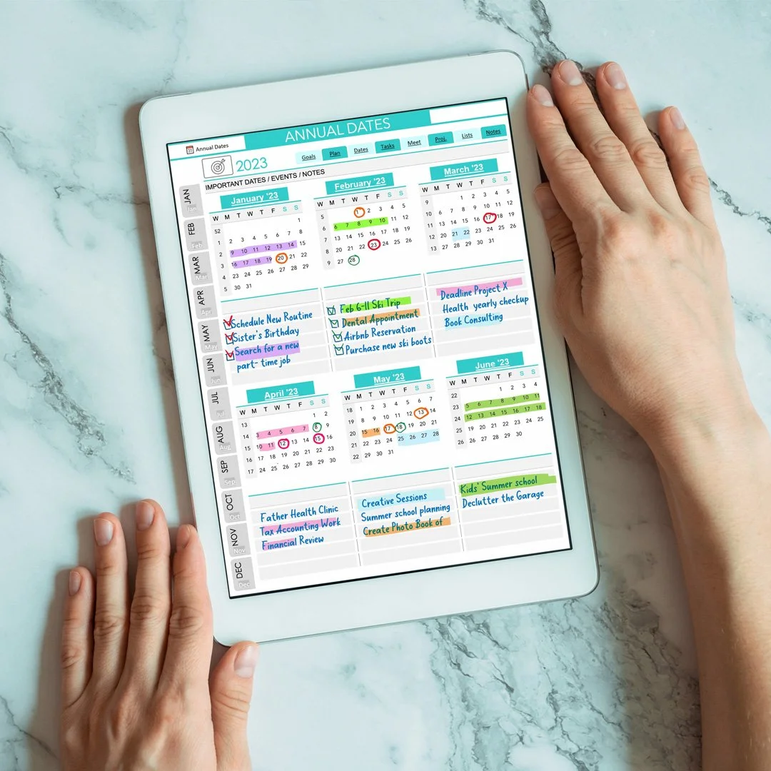 OneNote Teal Digital Planner | Enhance Your Planning Today