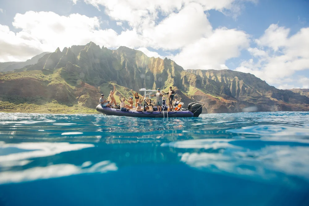 Zodiac Tours — Na Pali Boat Tours | Blue Ocean Adventure Tours