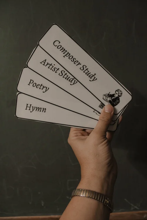 FREE Charlotte Mason Daily Rhythm Cards — Humbly Haley