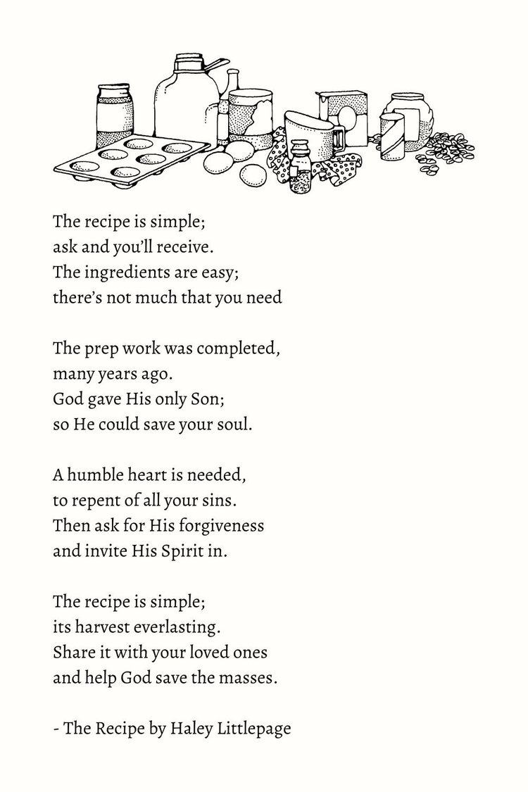 The Recipe | Homemaker Poetry Series — Humbly Haley