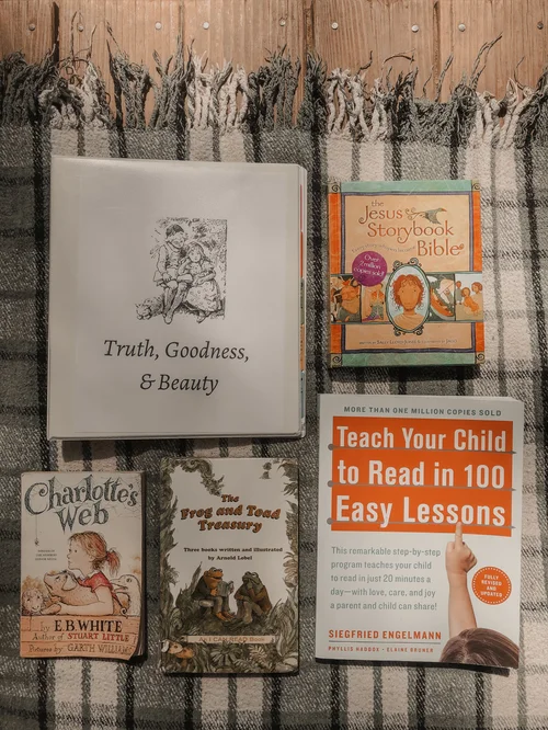 Charlotte Mason Kindergarten Plan — Humbly Haley