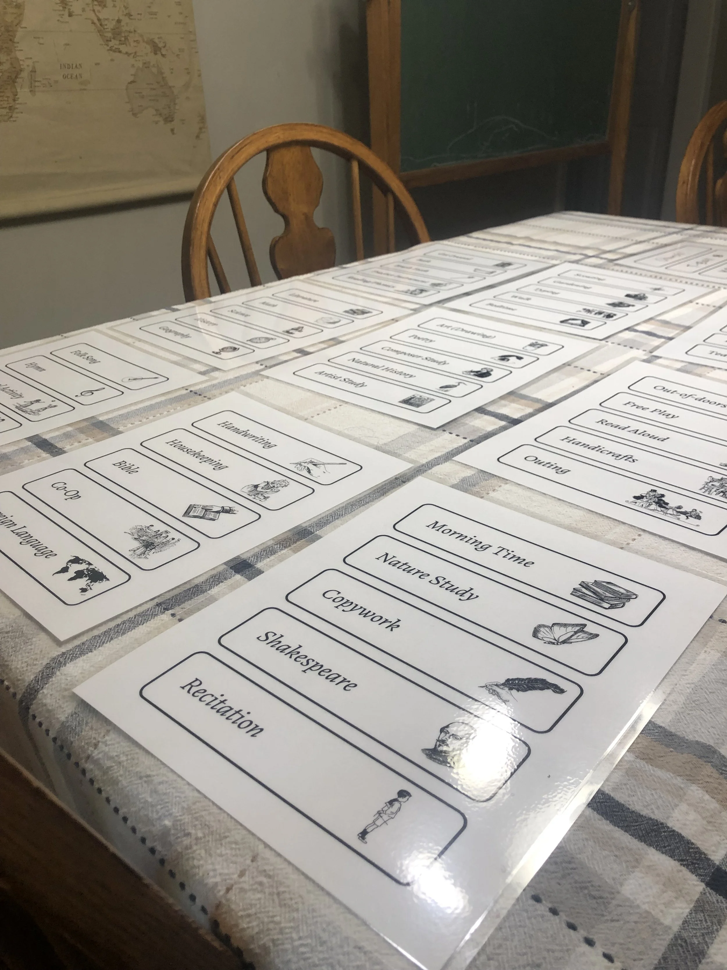 FREE Charlotte Mason Daily Rhythm Cards — Humbly Haley