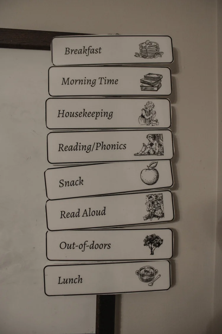 FREE Charlotte Mason Daily Rhythm Cards — Humbly Haley