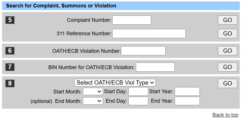 How to Use NYC’s DOB Buildings Information System (BIS) to Check ...