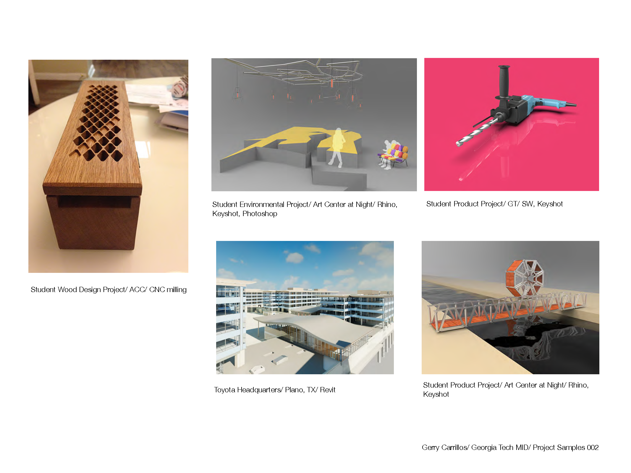 Sample Projects Gerry Carrillos Sample Projects Gerry Carrillos