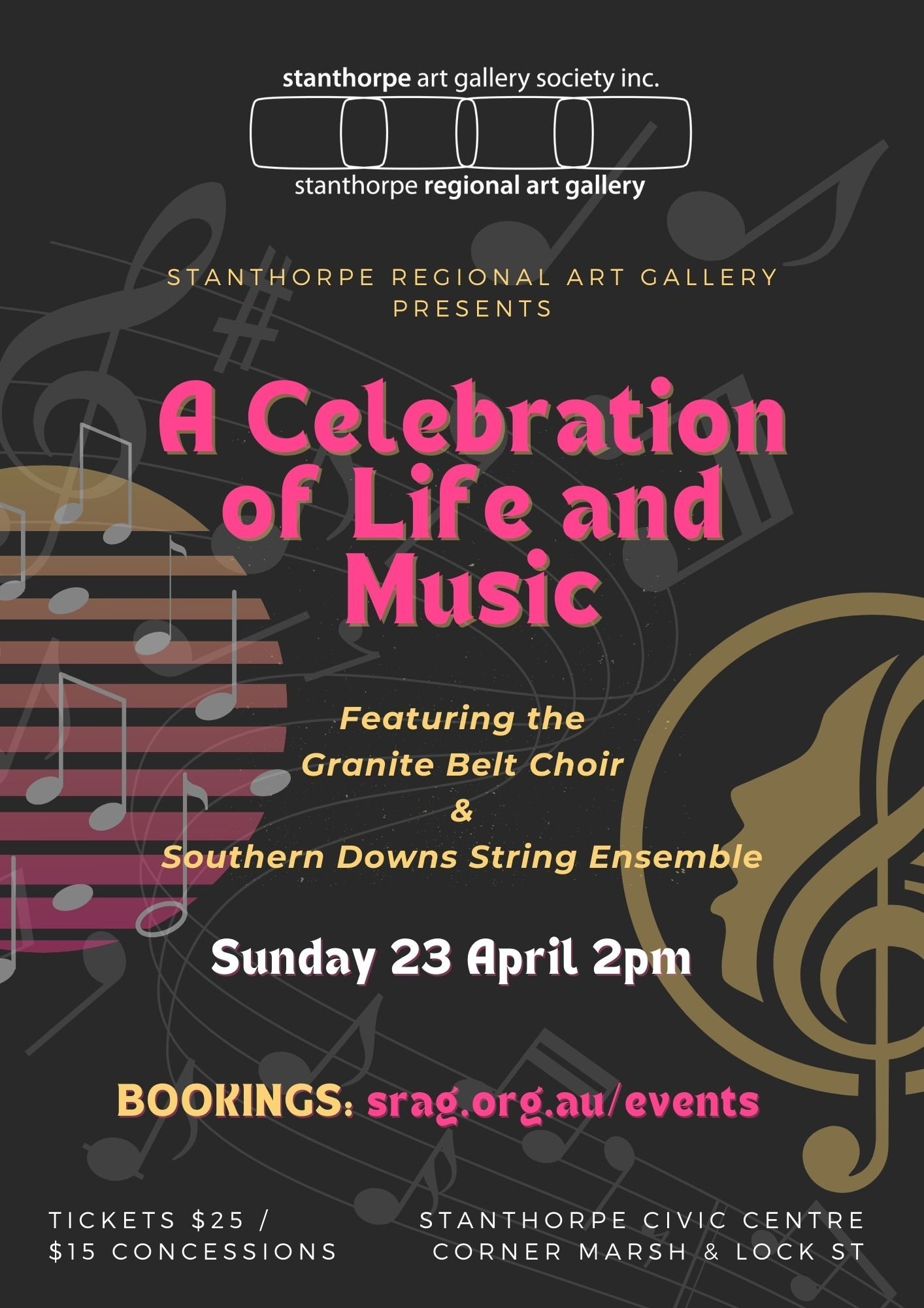 A Celebration of Life and Music | Music in the Gallery — Stanthorpe ...