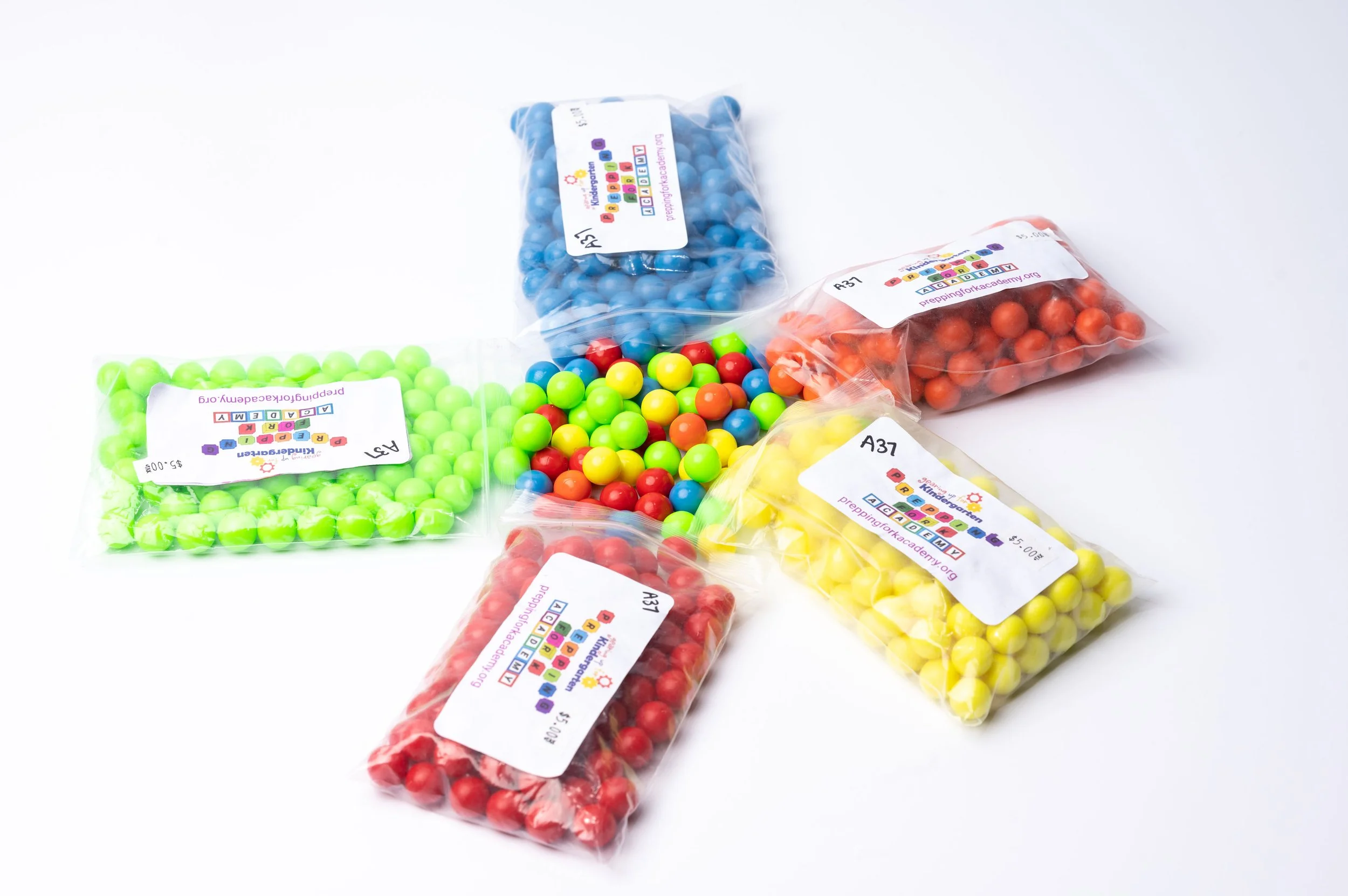 CLEAR PLASTIC PATTERN BLOCKS (49 PIECES) — Prepping For K Academy