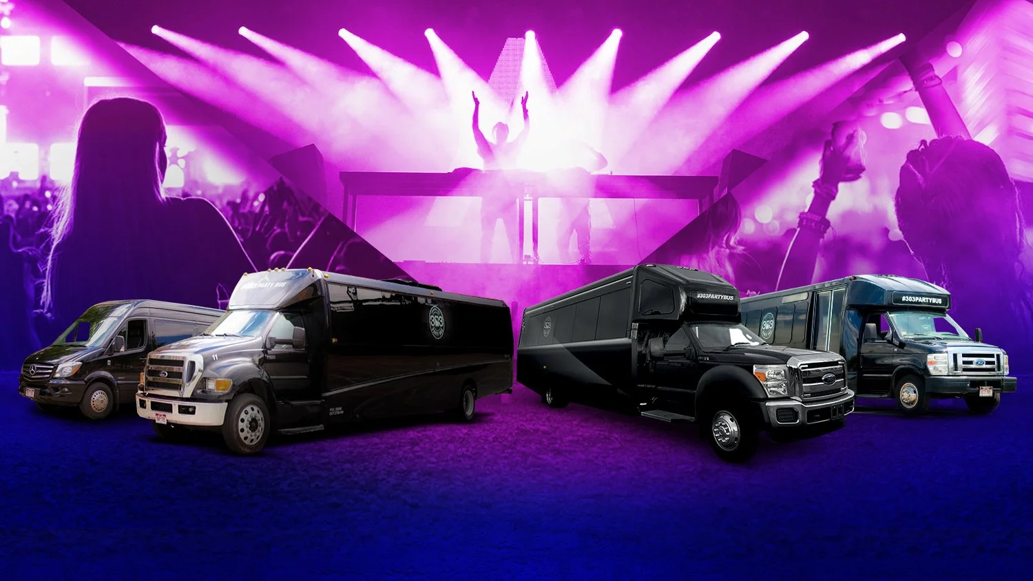 303 Concert Rides - Book Now