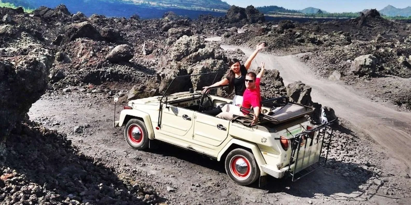 Mount Batur: Private Volkswagen Jeep Volcano Safari